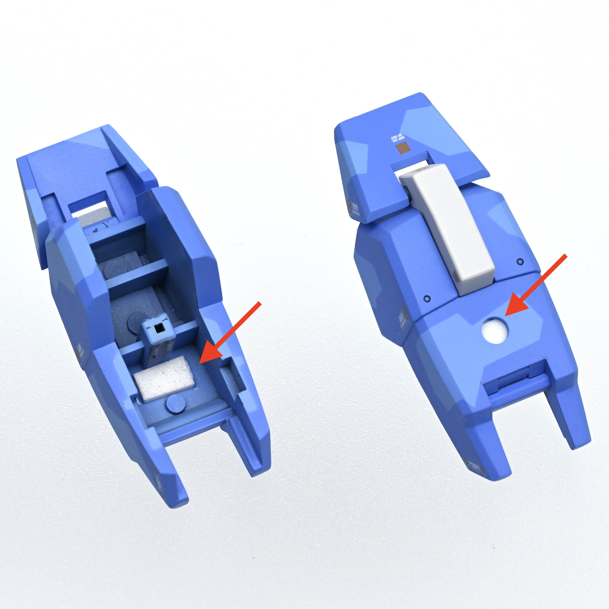 FA 「ガルツヴァーク」 2DDステッカーでちょい足しディテールアップ編 | ハイキューパーツのテクニカルガイド